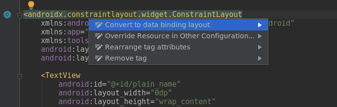 Data Binding In Android Android Developers