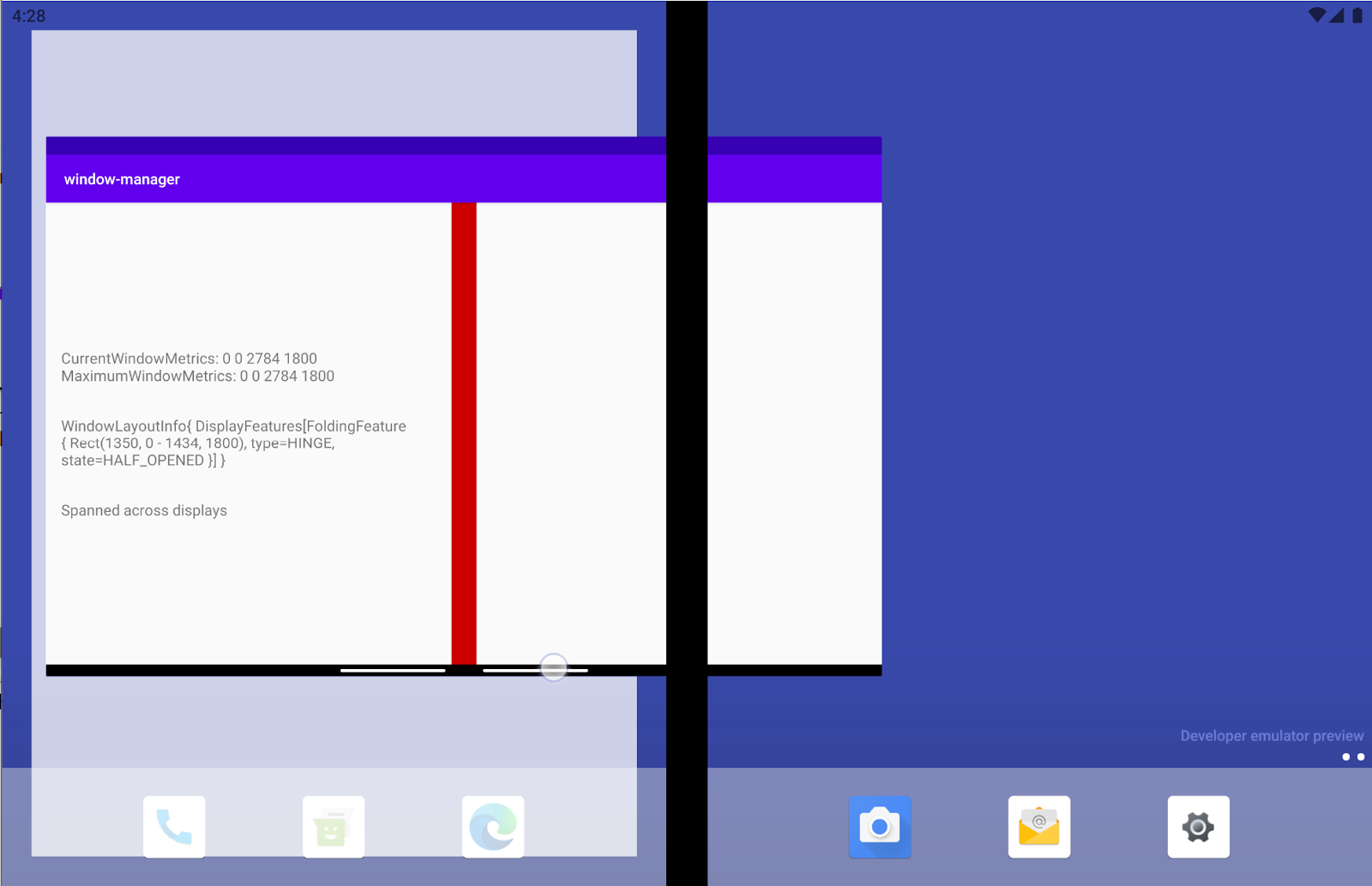 Jetpack WindowManager による折りたたみ式デバイスとデュアル スクリーン デバイスのサポート | Android デベロッパー | Android Developers