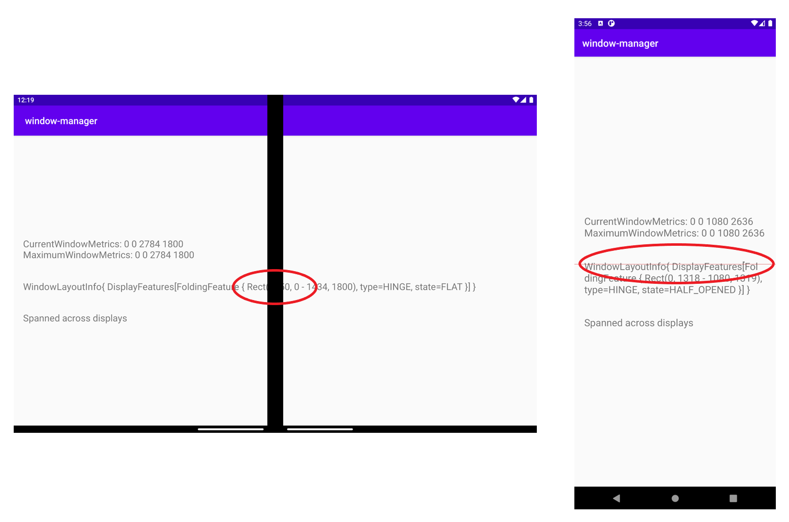 Jetpack WindowManager による折りたたみ式デバイスとデュアル スクリーン デバイスのサポート | Android デベロッパー | Android Developers