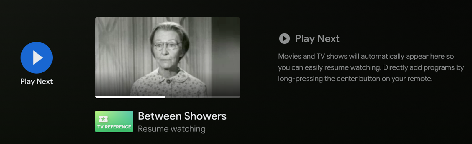 Improve Engagement on Watch Next for Movie/TV Episodes on Android TV ...