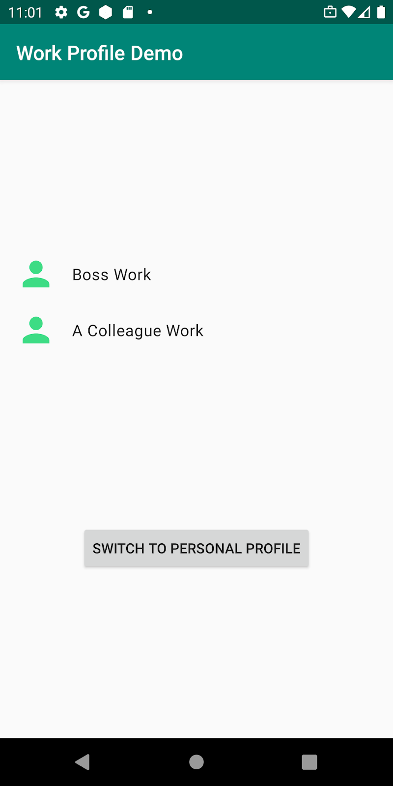 Criar um app que será executado em um perfil de trabalho | Android ...
