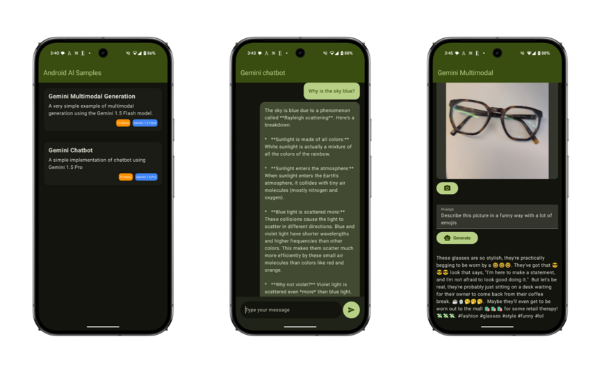 Contoh | AI | Android Developers