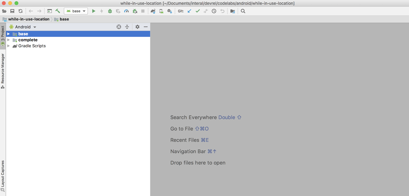 Activity Recognition Transition API の Codelab | Android Developers