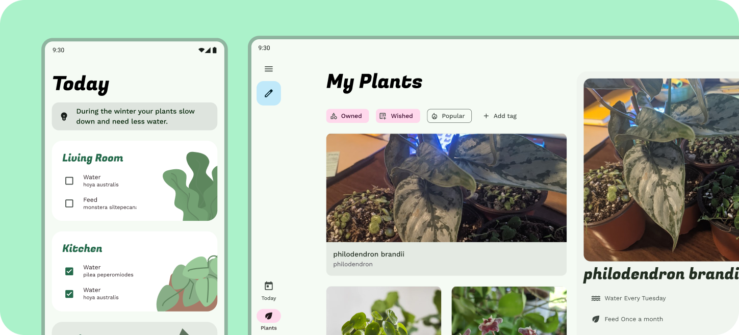 Merancang Tata Letak Adaptif dengan Desain Material | Android Developers