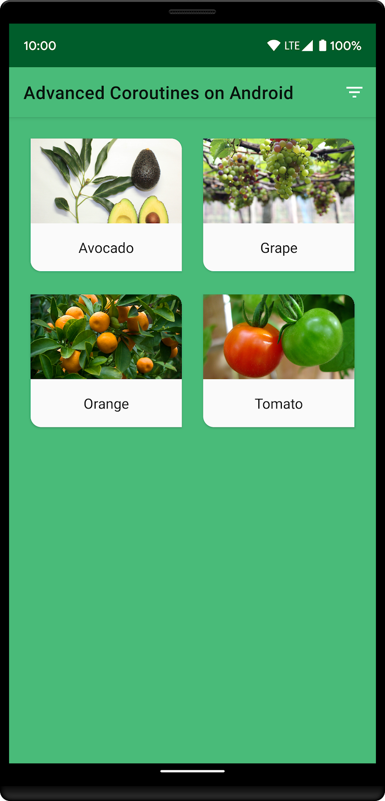 Kotlin Flow と Livedata を使用した高度なコルーチンの学習 Android Developers