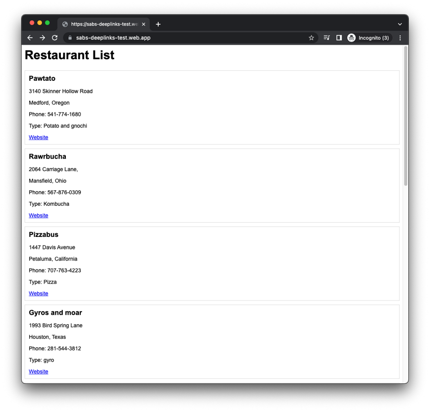 設定、實作及驗證 Android 應用程式連結 Android Developers