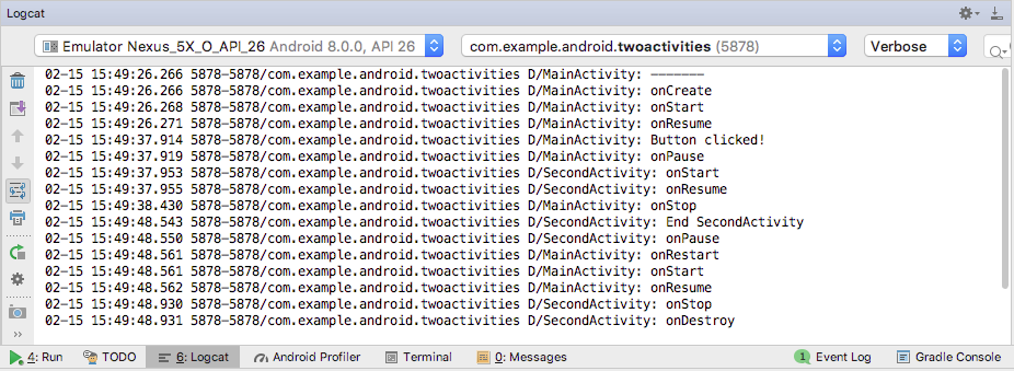 Android fundamentals 02.2: Activity lifecycle and state | Android ...