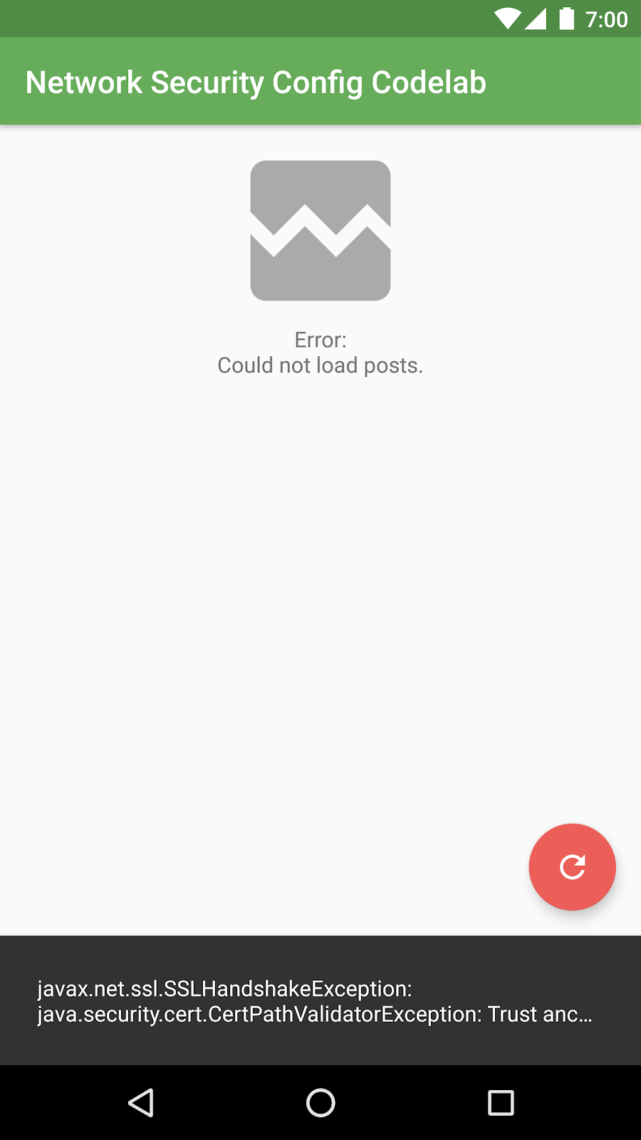 Codelab de configuración de seguridad de red de Android | Android ...