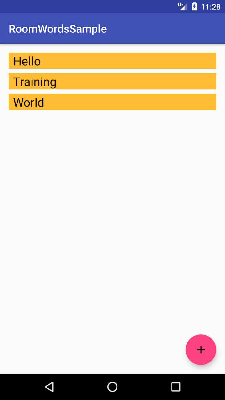 Android Room with a View - Java | Android Developers