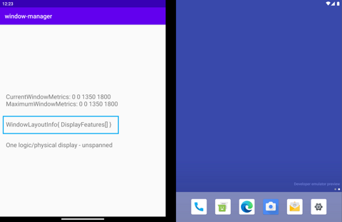 Support foldable and dual-screen devices with Jetpack WindowManager ...