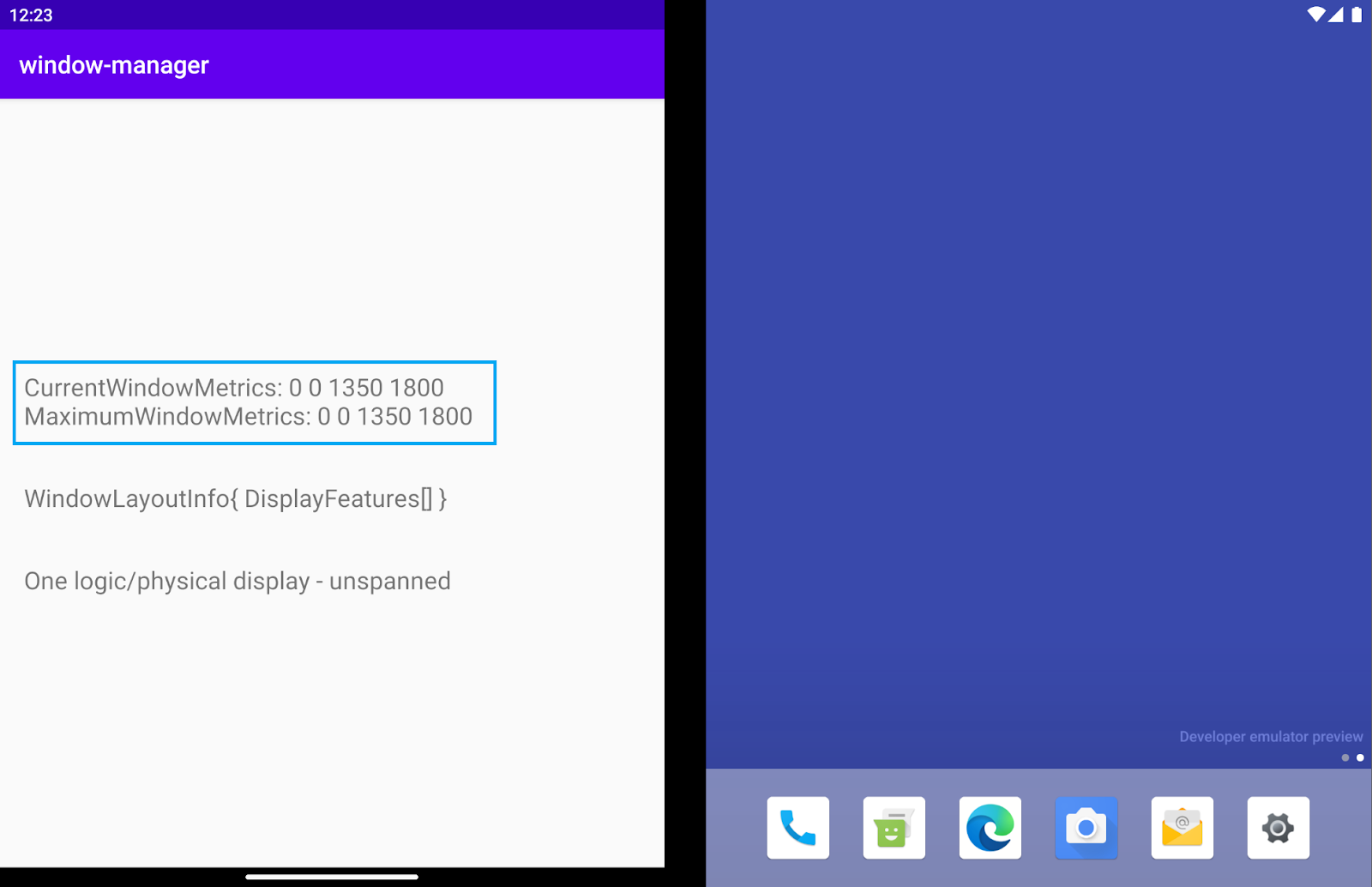 借助 Jetpack WindowManager 支持可折叠设备和双屏设备 | Android Developers