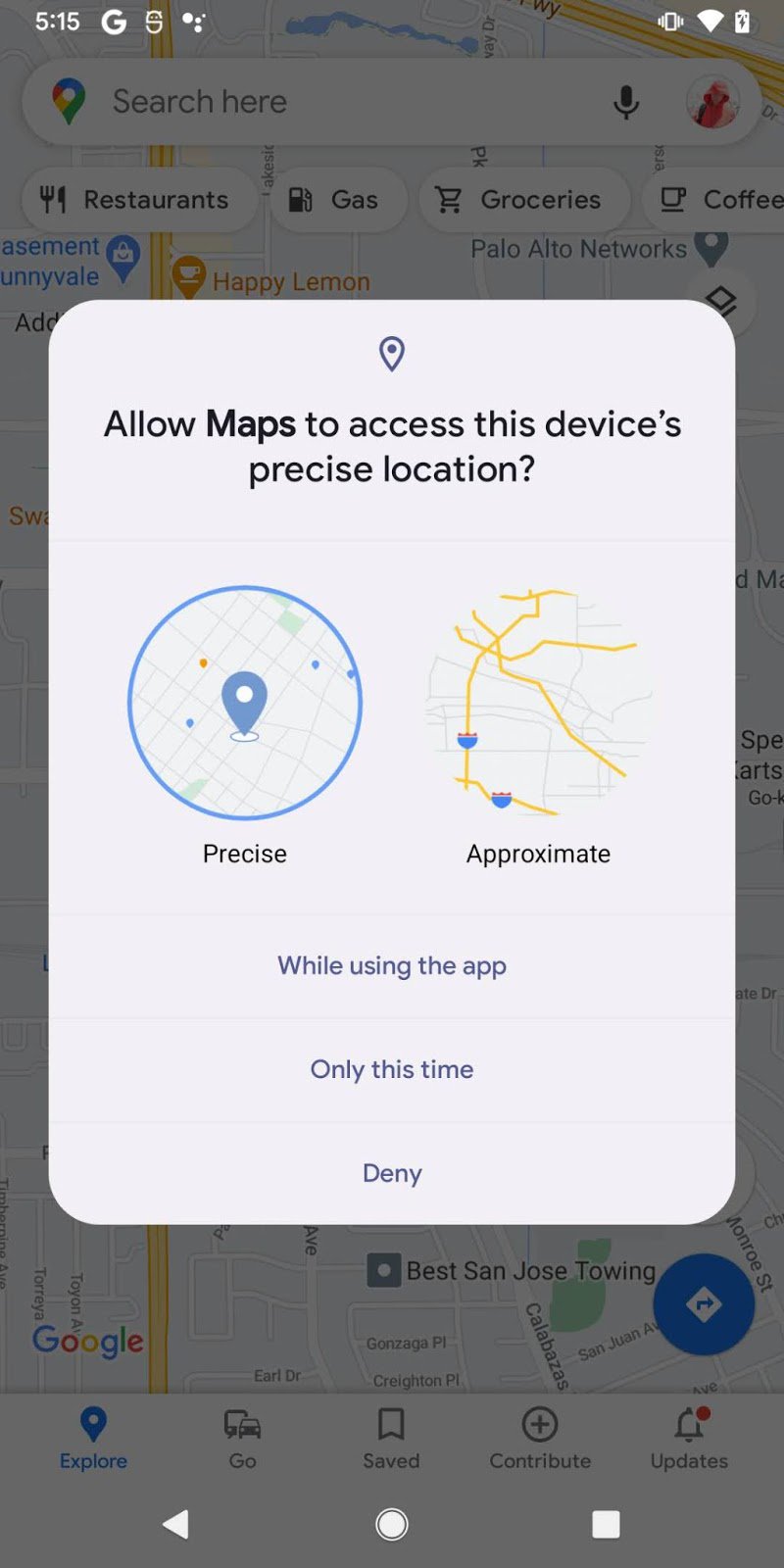 Local aproximado | Android Developers