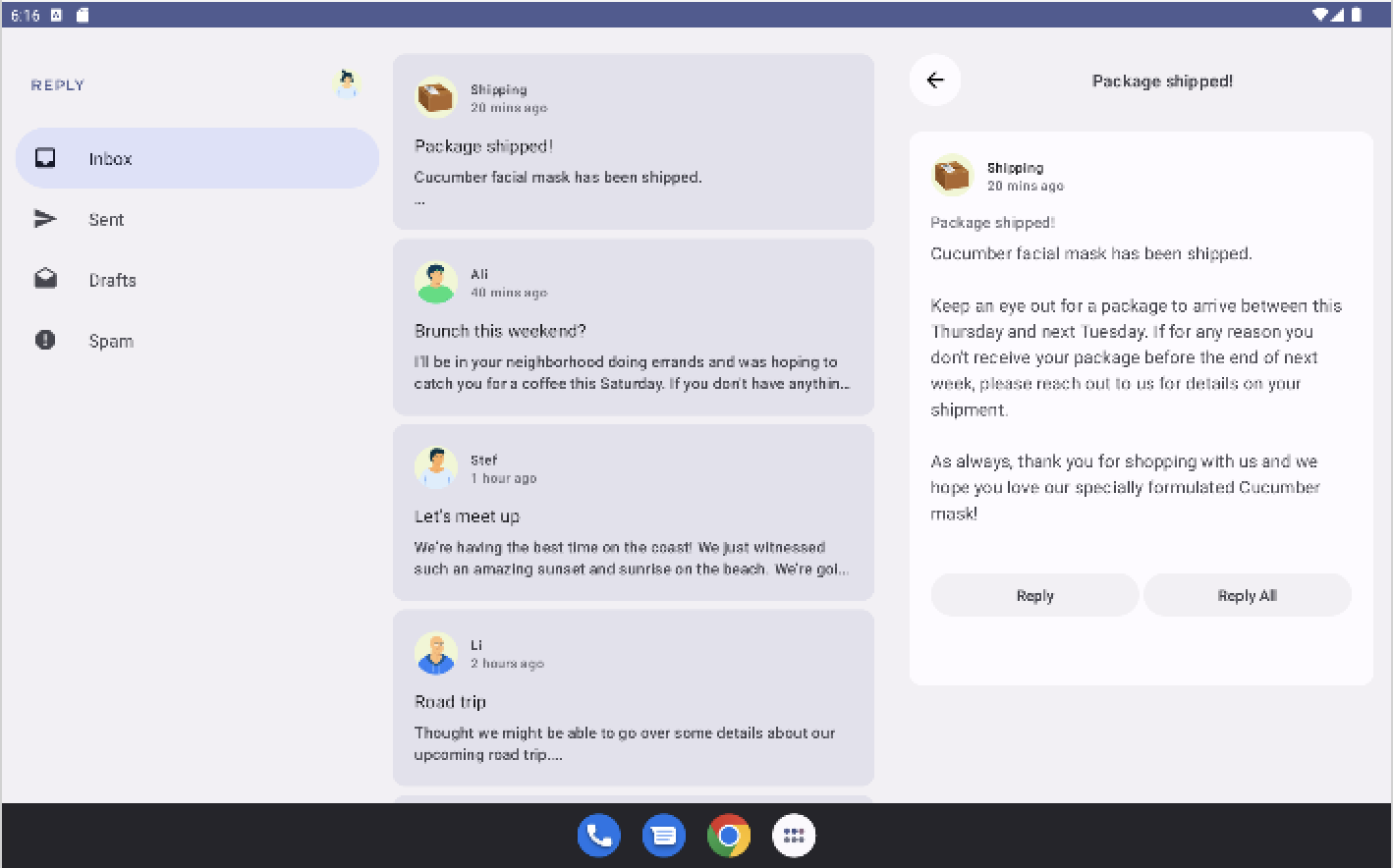 Créer une application avec une mise en page adaptative | Android Developers