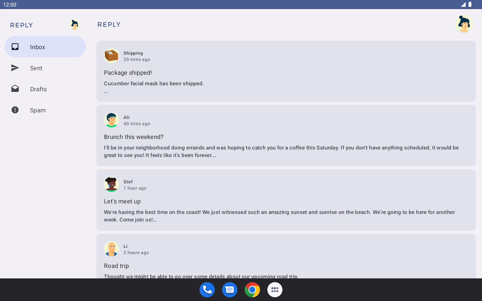 적응형 레이아웃으로 앱 빌드 Android Developers