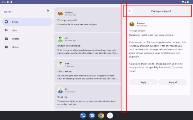 Mem-build aplikasi dengan tata letak adaptif | Android Developers