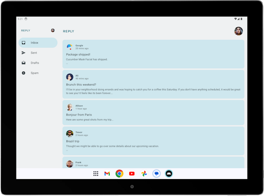 Build an adaptive app with dynamic navigation | Android Developers