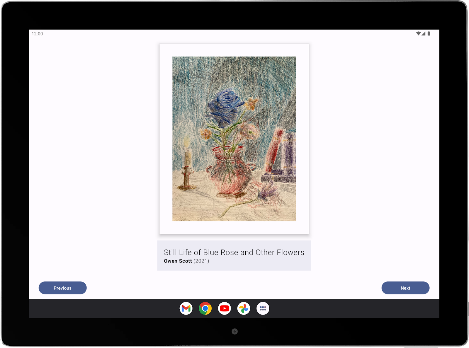 Criar um app de galeria de arte | Android Developers