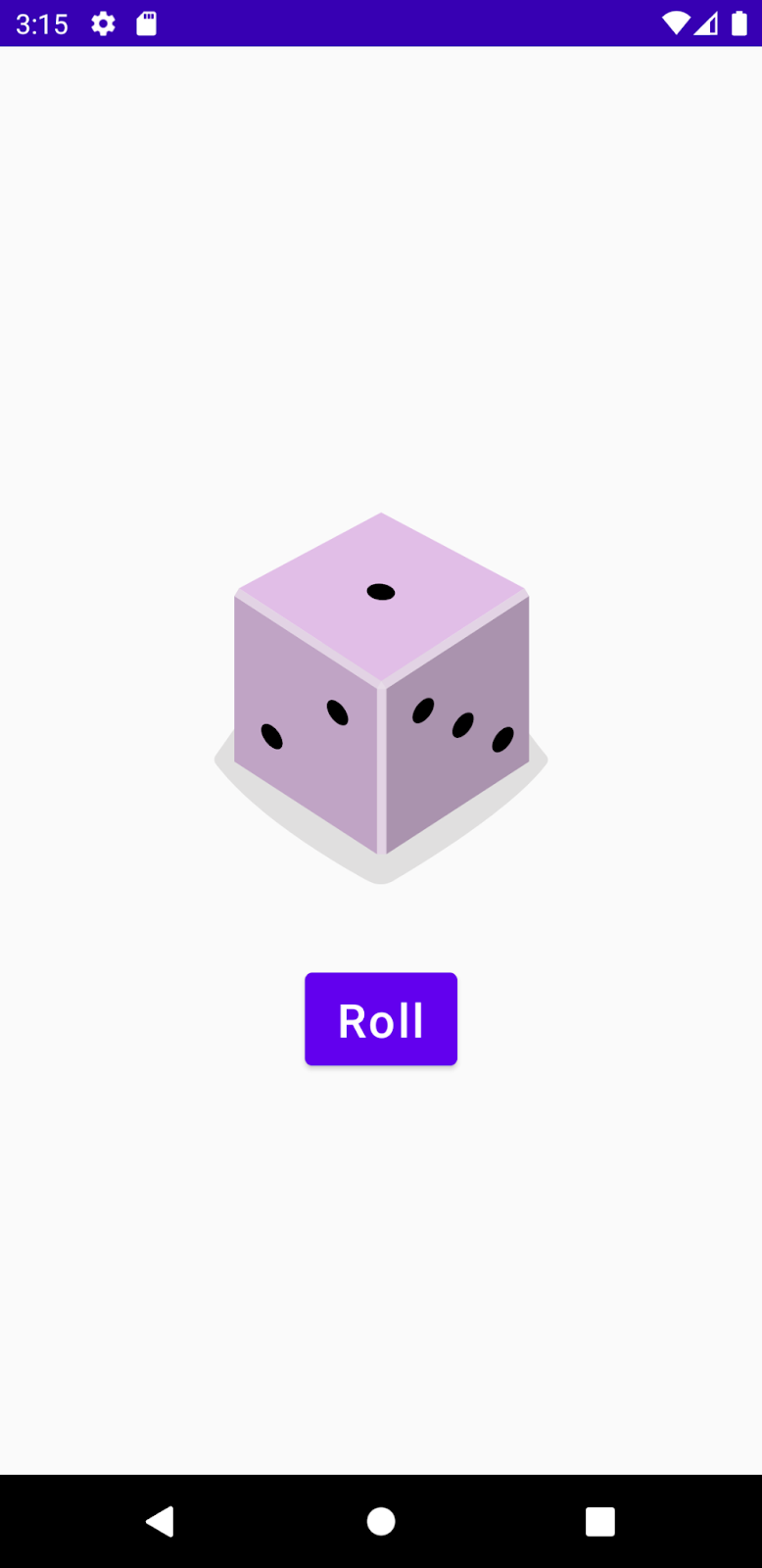 インタラクティブな Dice Roller アプリを作成する | Android Developers