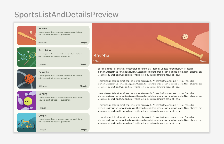 Practice: Build Sports app | Android Developers