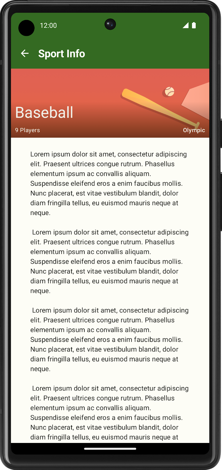 Practice: Build Sports app | Android Developers