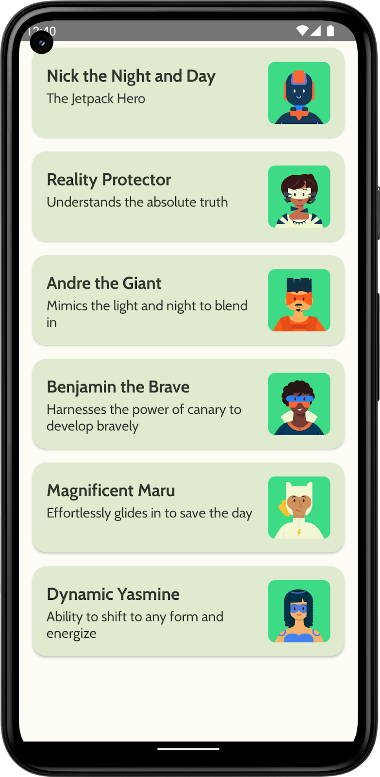 Practice: Build Superheroes app | Android Developers