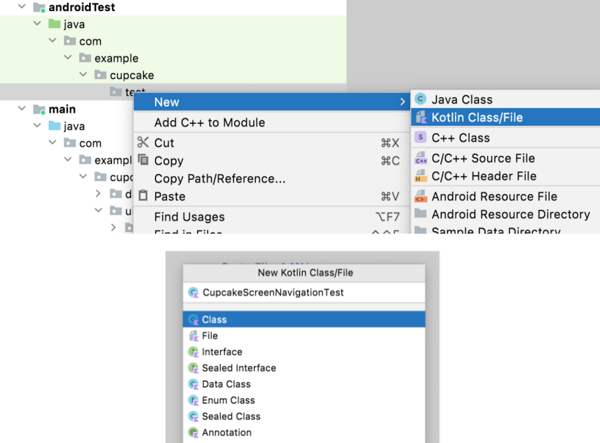 Cómo probar la app de Cupcake | Android Developers