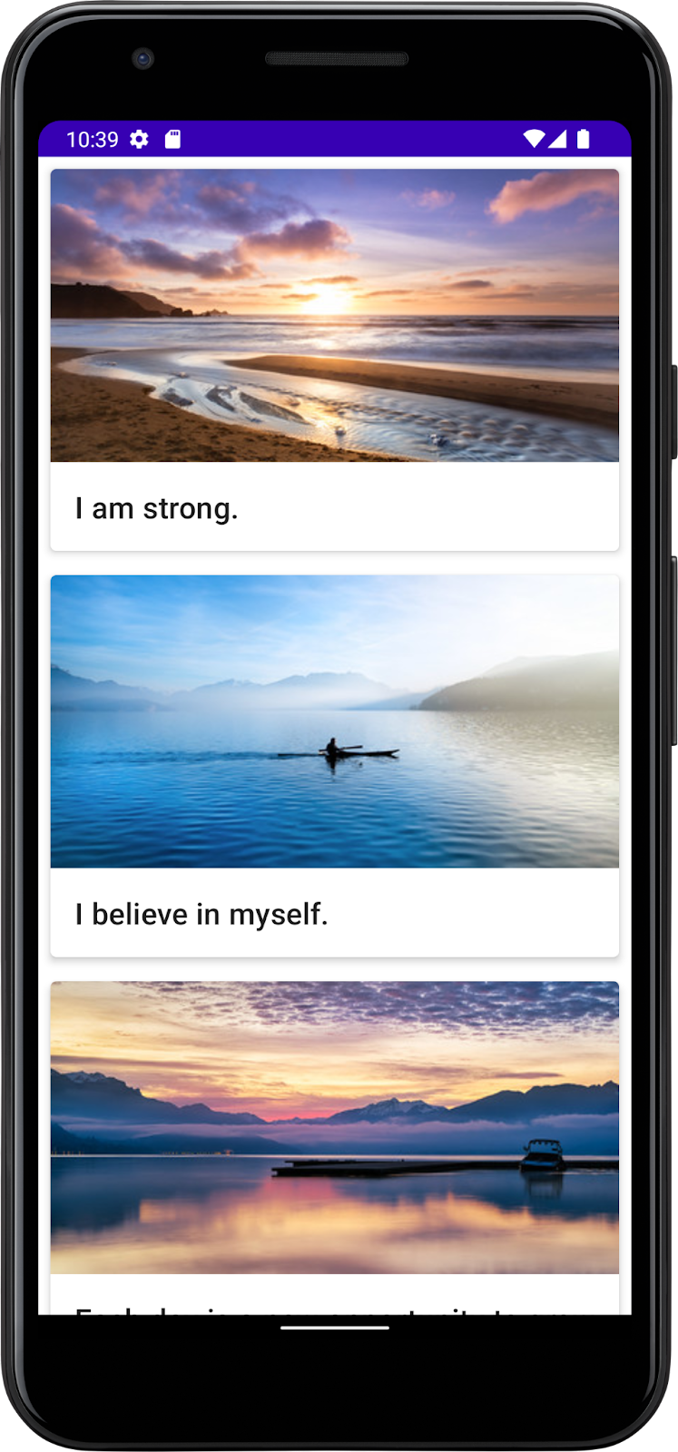 Add A Scrollable List Android Developers