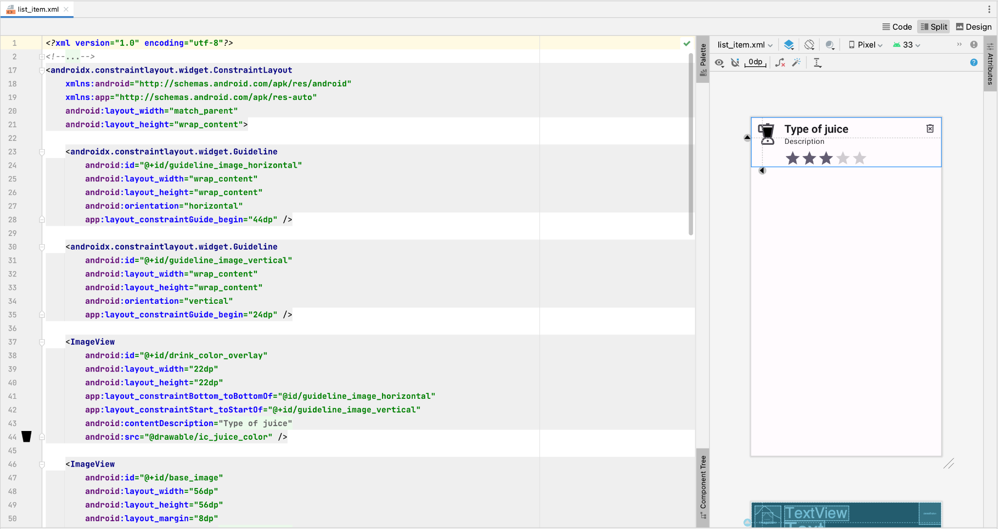 뷰 기반 앱에 Compose 추가 Android Developers