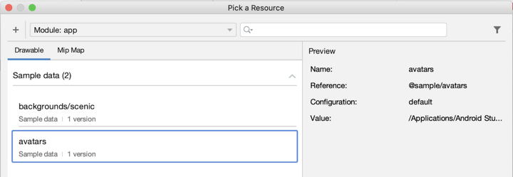 Ajouter des images à l'application Dice Roller | Android Developers