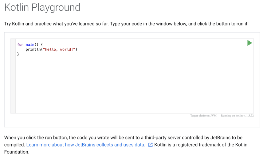 Escribe tu primer programa en Kotlin | Android Developers