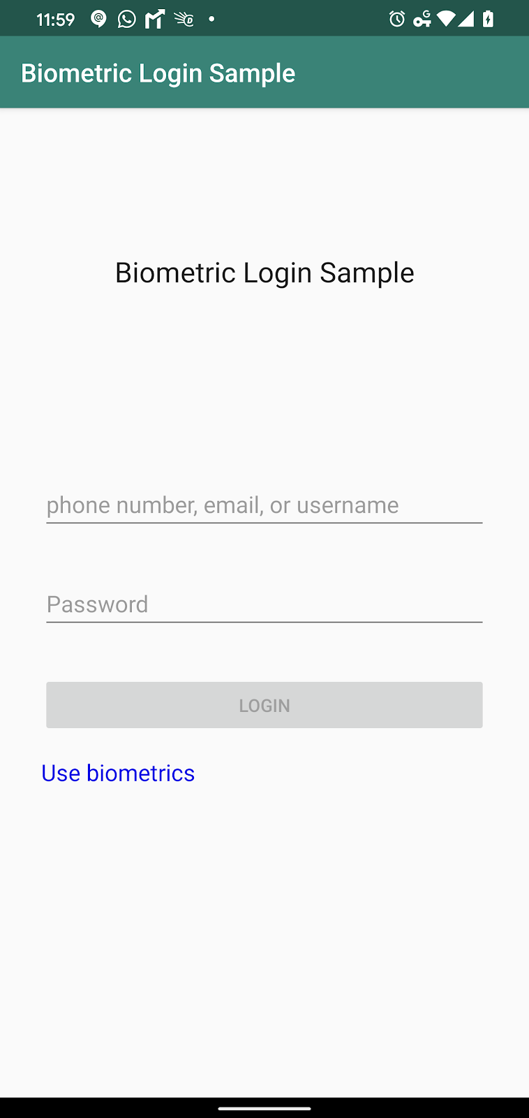 (Deprecated) Login with Biometrics on Android | Android Developers