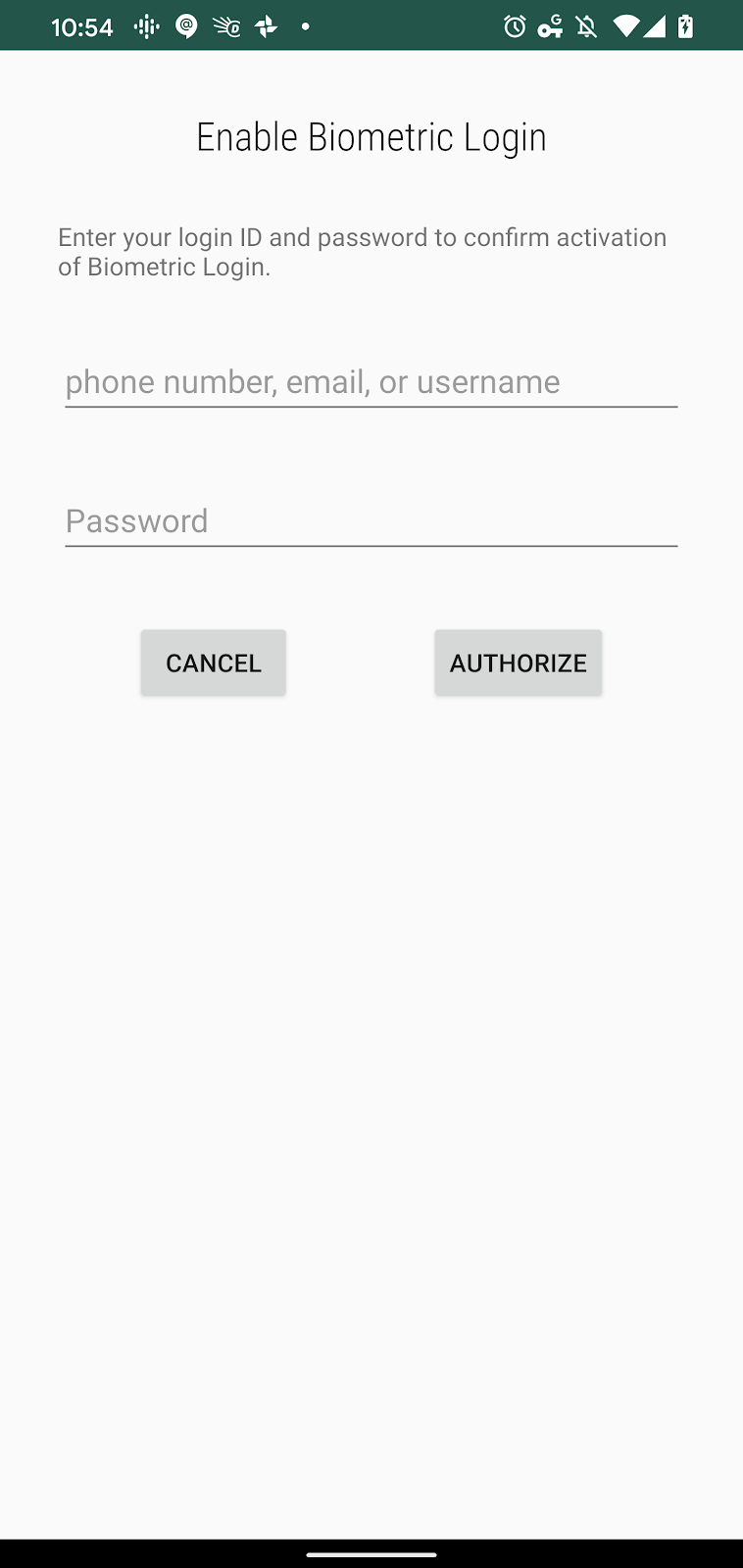 (Deprecated) Login with Biometrics on Android | Android Developers