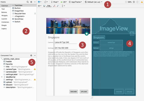 (Deprecated) Use ConstraintLayout to design your Android views ...