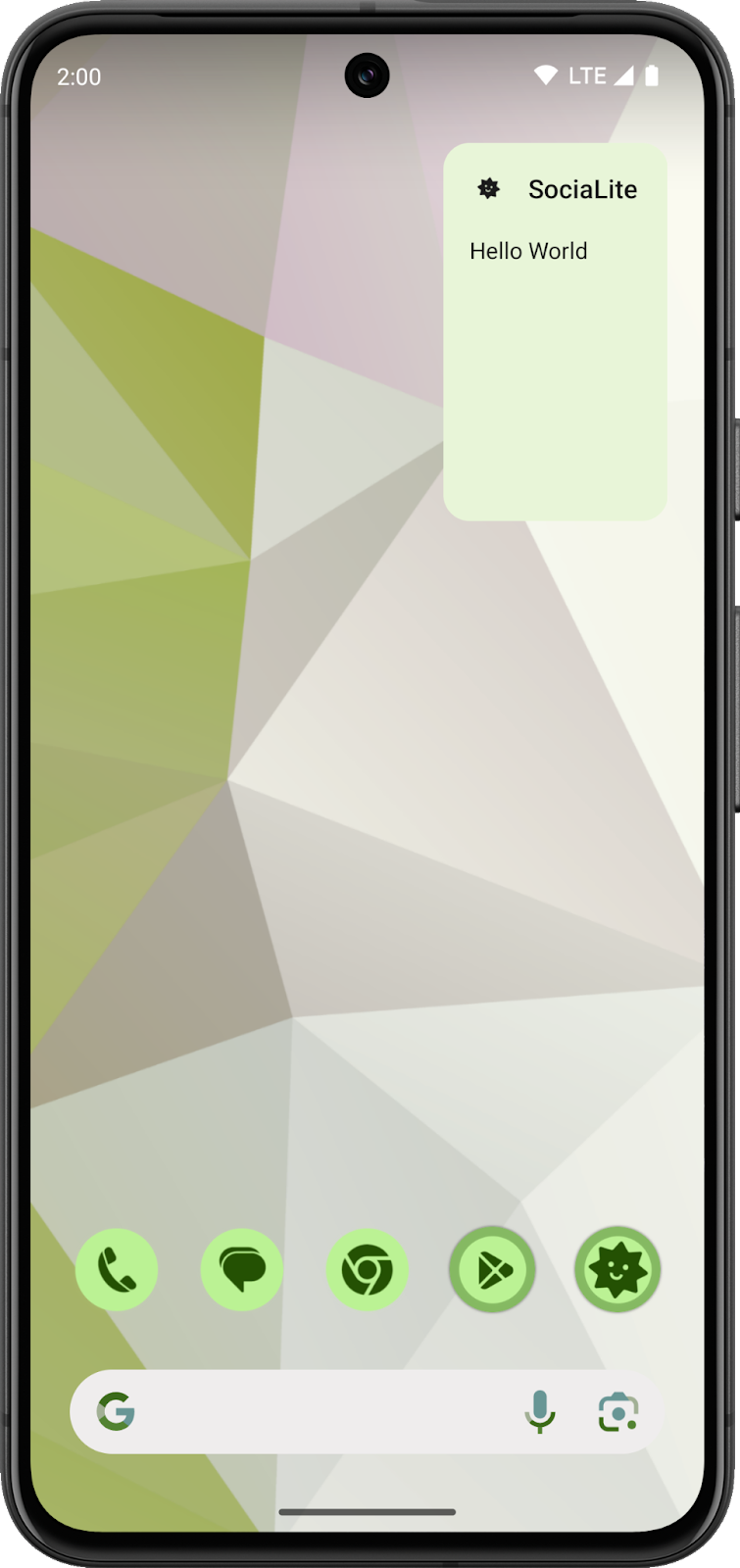Create a widget with Glance | Android Developers