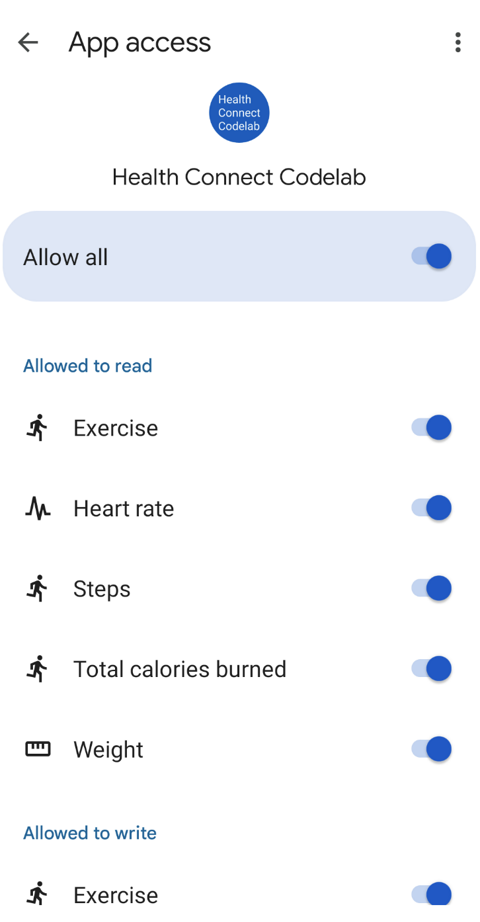Build a complete integration with Health Connect | Android health & fitness | Android Developers