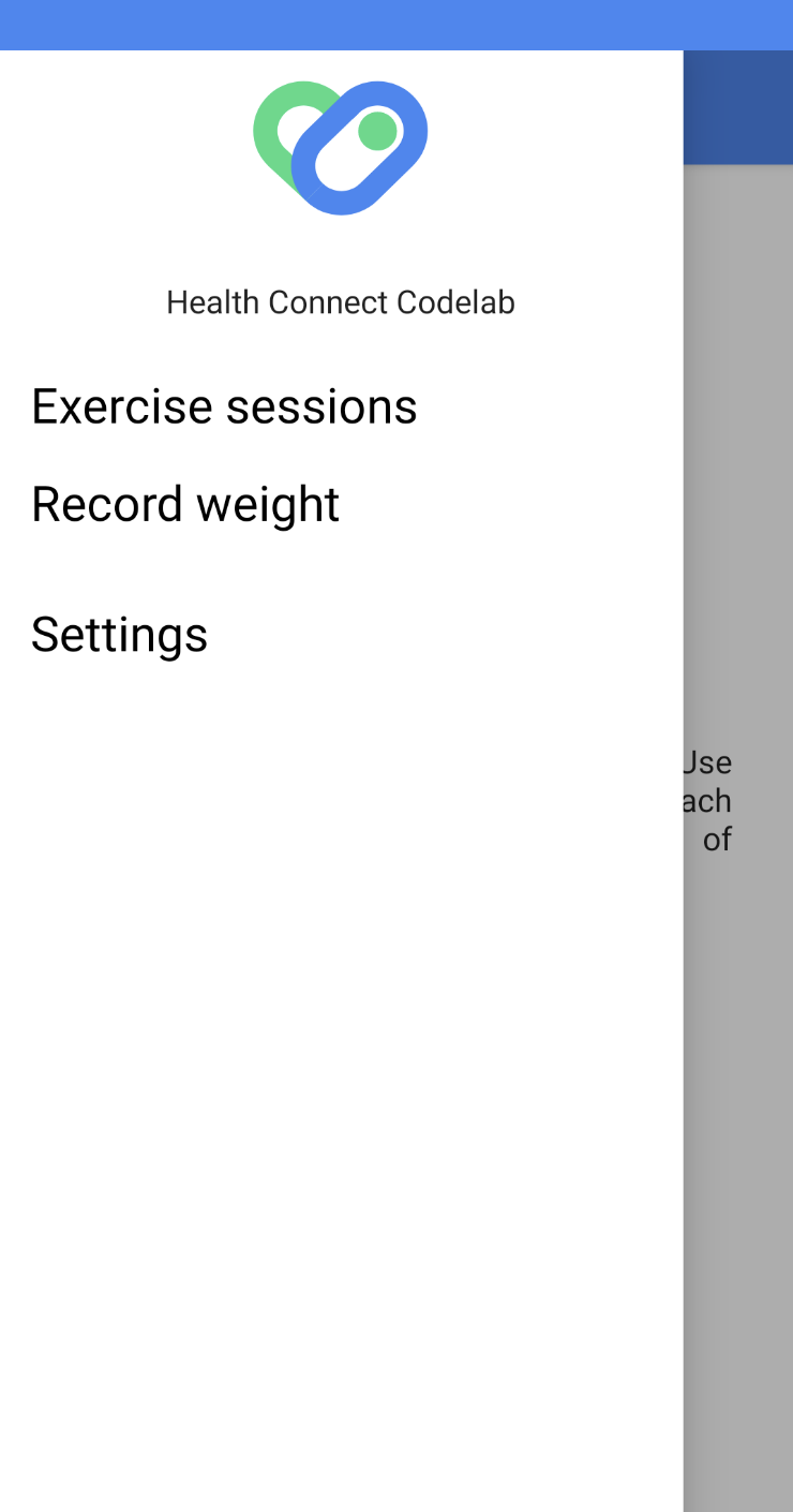 Tu primera app integrada de Health Connect | Android Developers