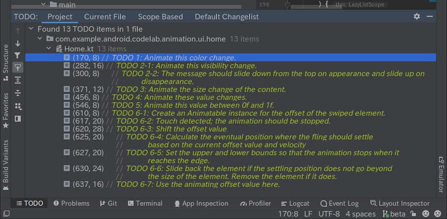Cómo animar elementos en Jetpack Compose | Android Developers