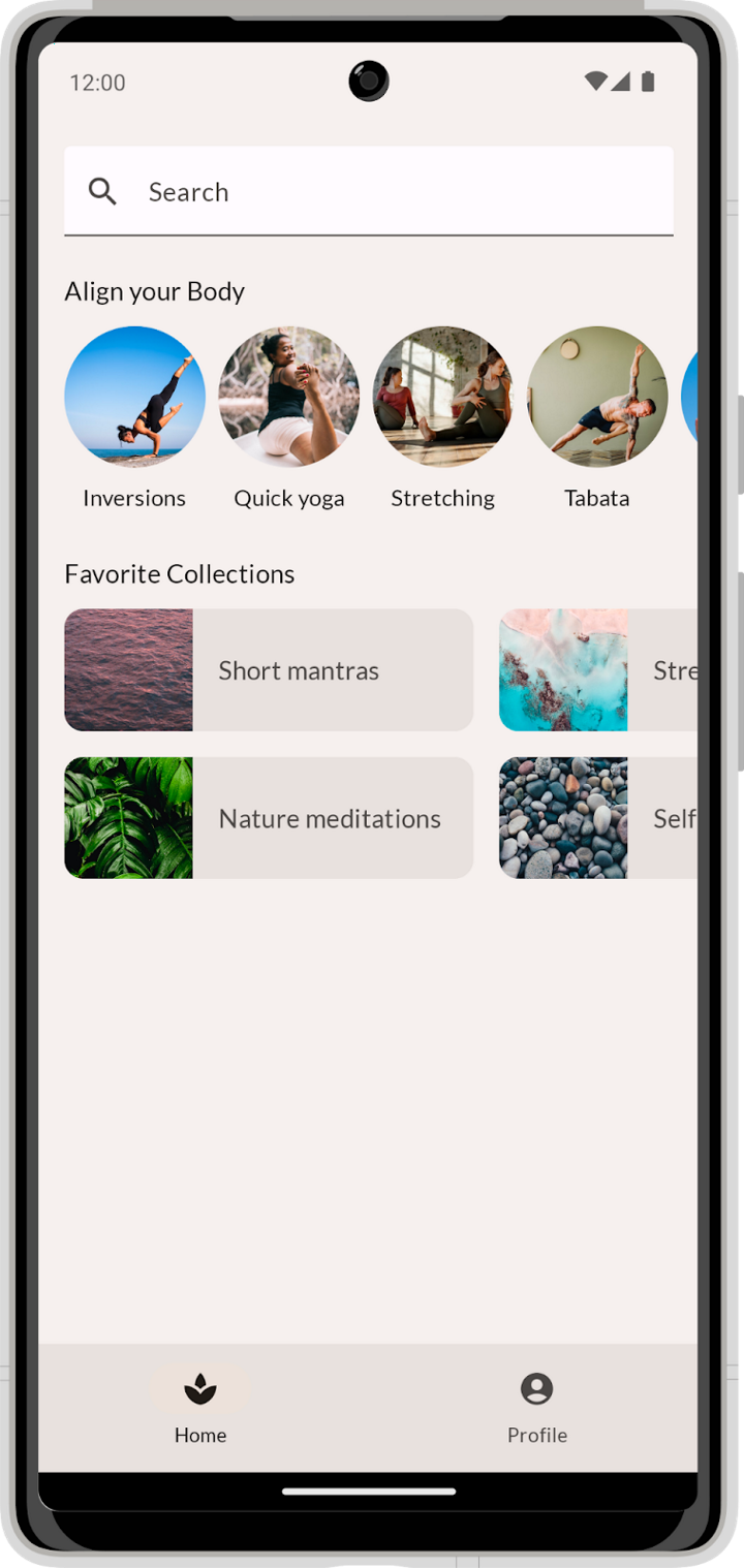 Diseños básicos en Compose | Android Developers