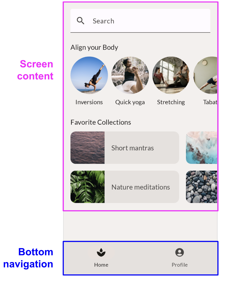 Compose 中的基本布局 Android Developers 
