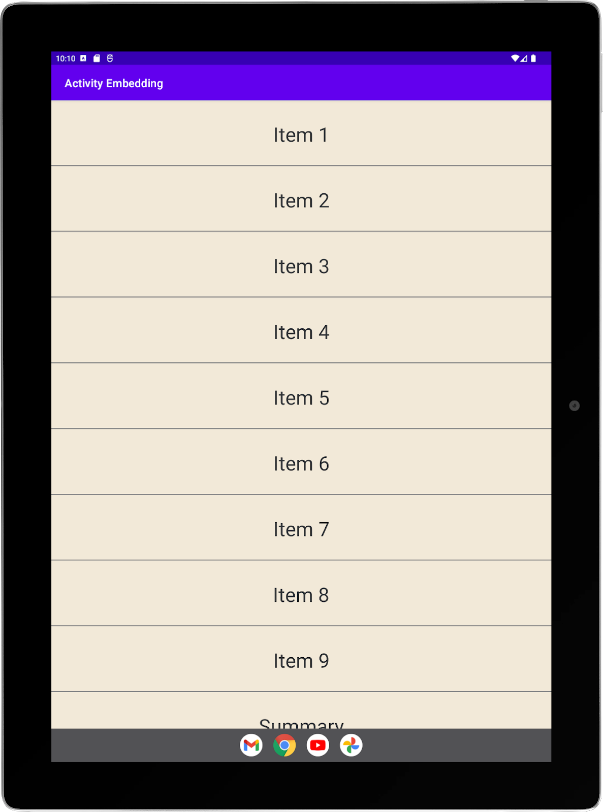 Build a list-detail layout with activity embedding | Android Developers