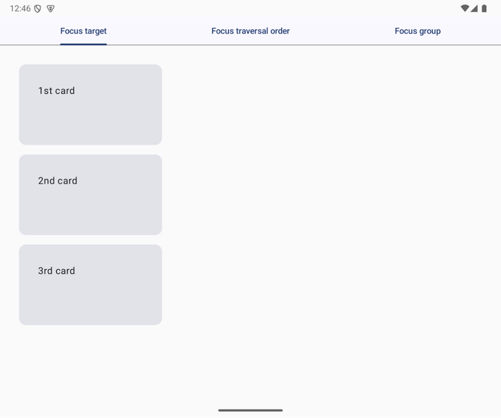 Keyboard focus management in Compose | Android Developers