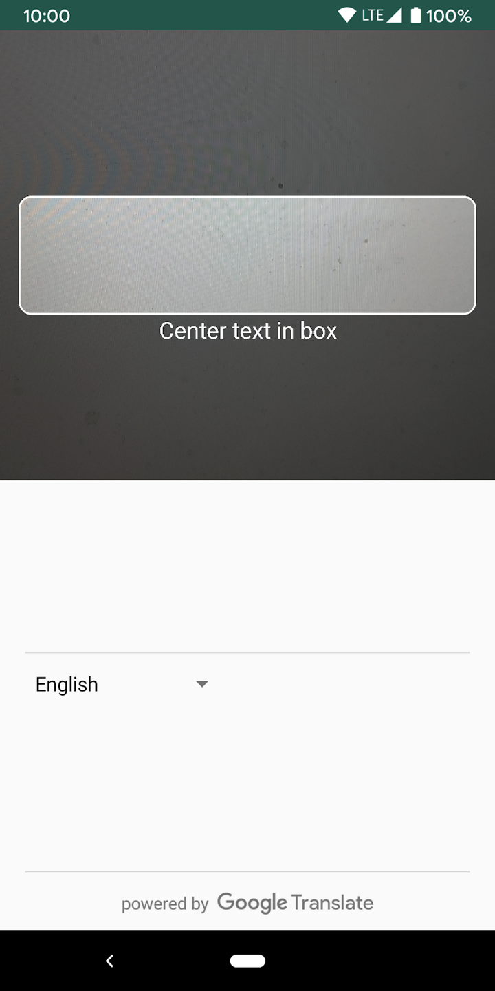 Recognize, Identify Language and Translate text with ML Kit and CameraX ...