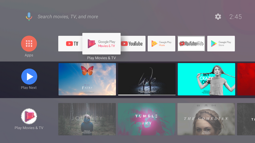 Raise engagement on Android TV by integrating with the Play Next row ...