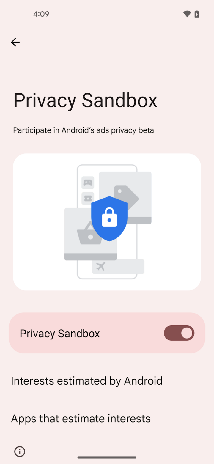 配置设备以使用 Privacy Sandbox on Android | Android 开发者 | Android Developers