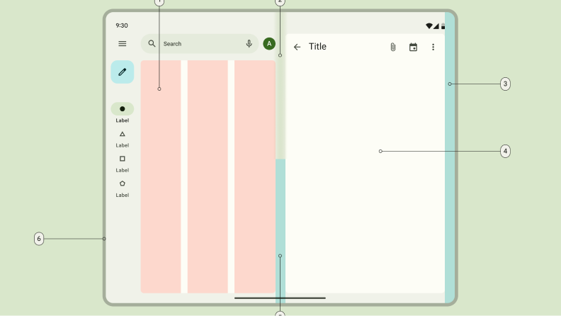 Büyük Ekranlar | Kullanıcı Arayüzü Tasarımı | Large Screens | Android ...