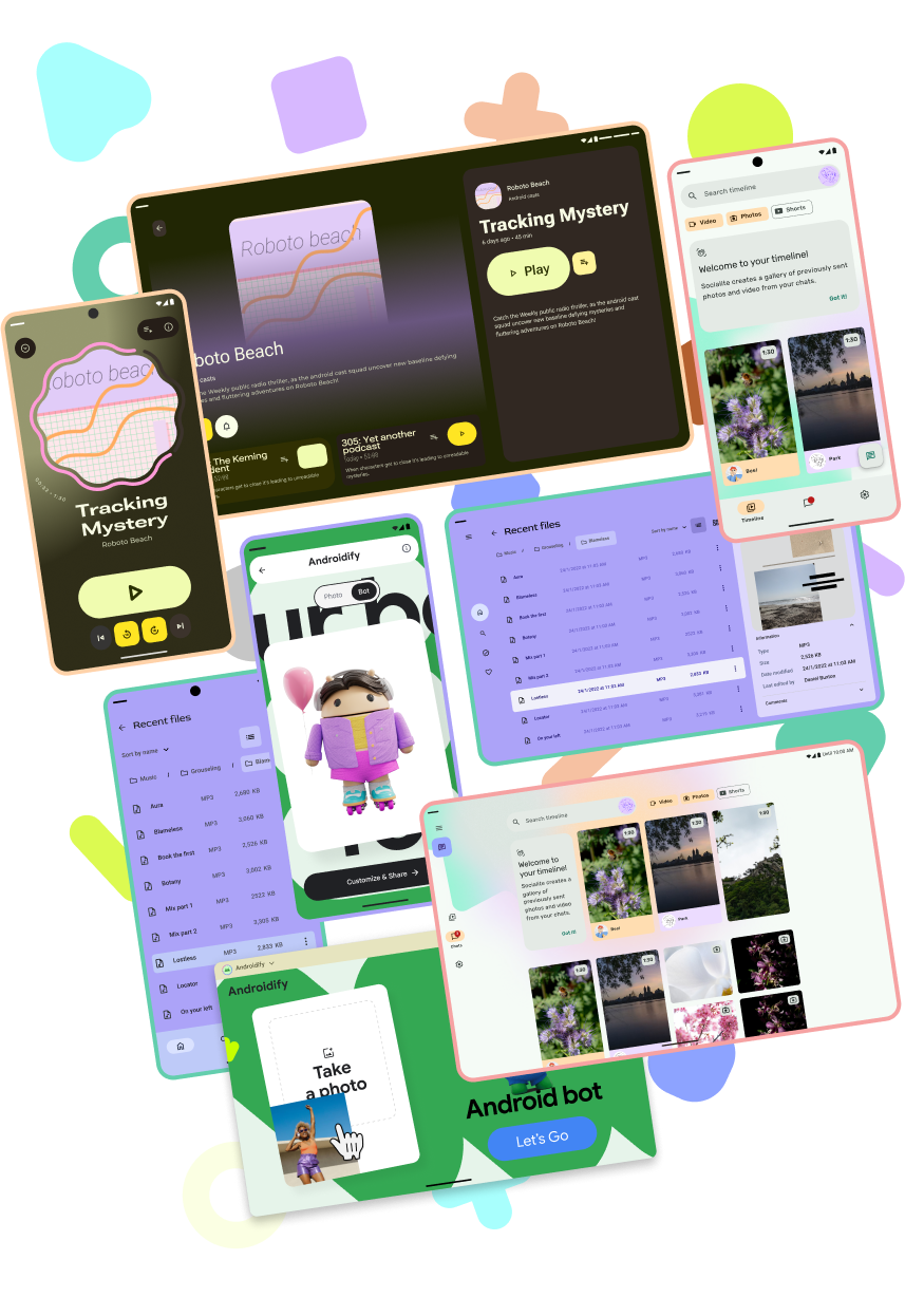 Seluler | Desain UI | Mobile | Android Developers