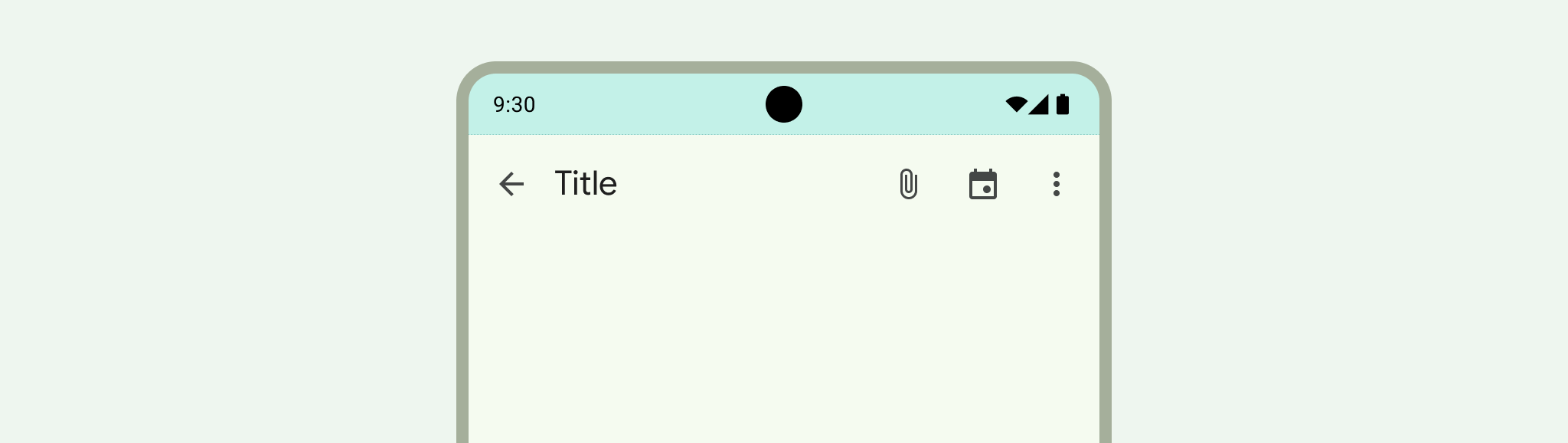 Top Bar Icons Android Top Bar Icons Android