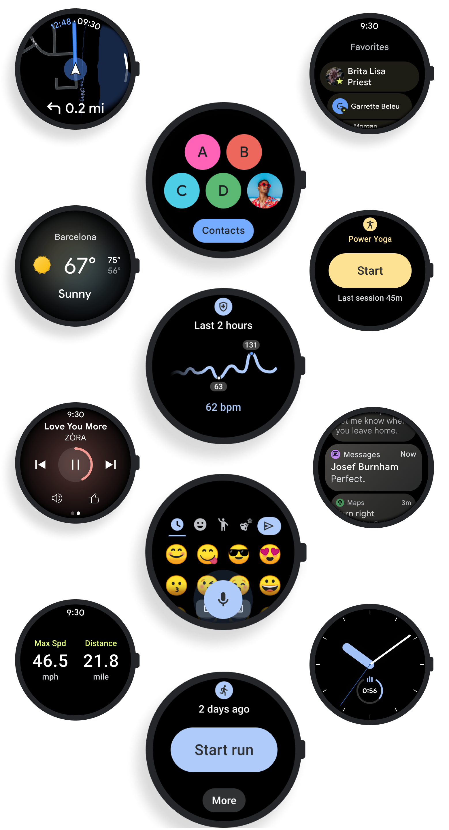 เสื้อผ้า | การออกแบบ UI | Wear | Android Developers