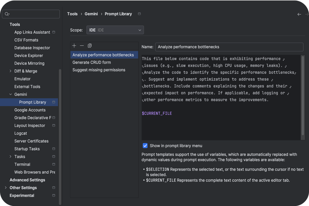 Android Studio の Gemini - Android デベロッパー | Android Developers