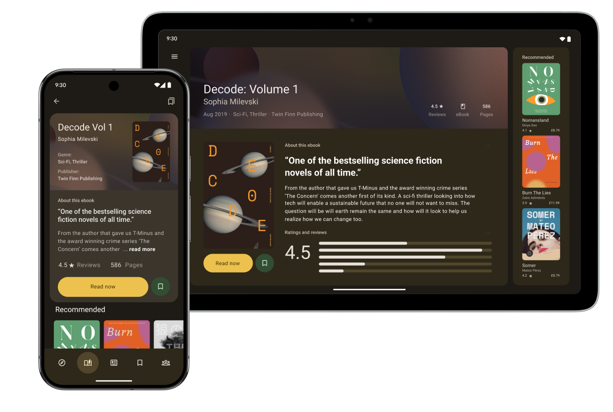 読書 | Gallery | Android Developers